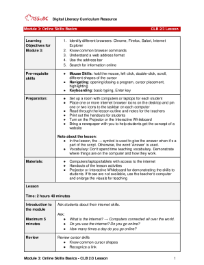 Fillable Online Literacy Basic Skills (LBS) Digital Literacy curriculum ...