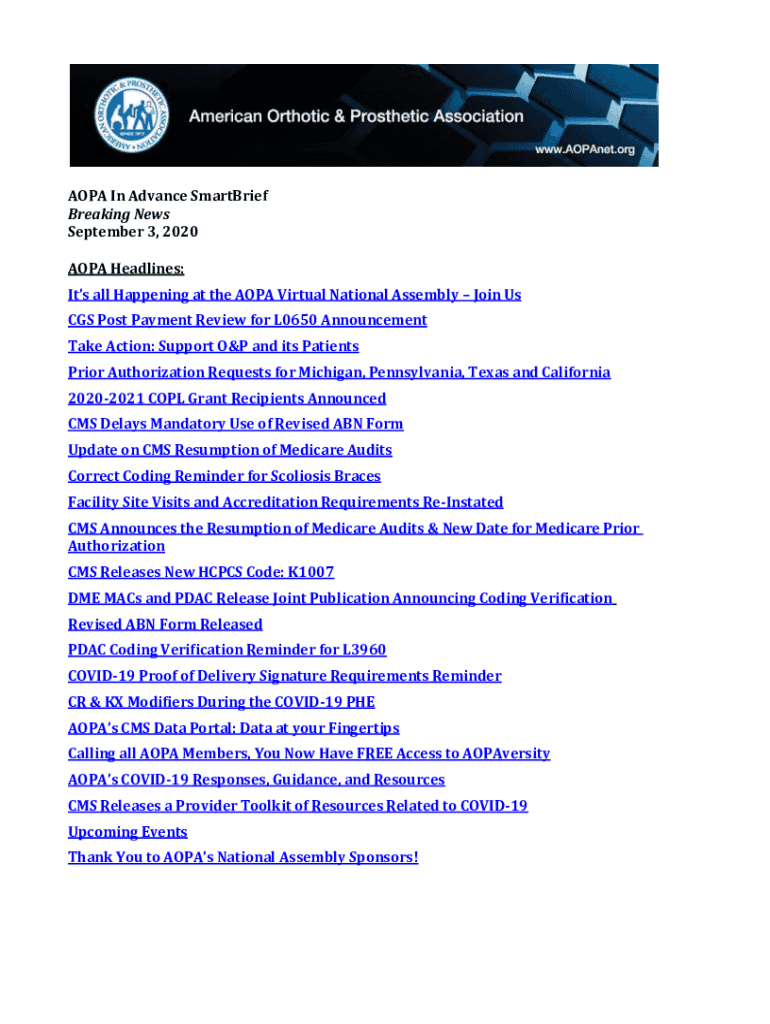 Fillable Online Its all Happening at the AOPA Virtual National Assembly Join Us Fax Email Print ...