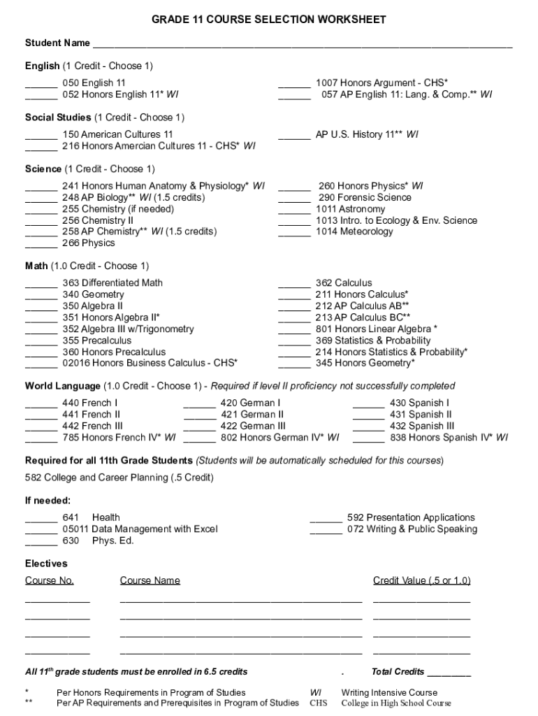 Fillable Online English Honors Proposal Form - St. Lawrence University Fax Email Print - pdfFiller