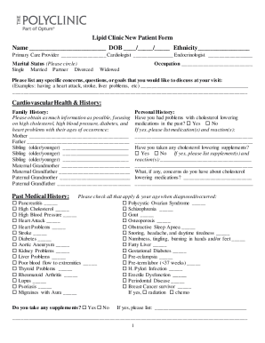 Fillable Online Hypertension / Lipid Clinic - Alberta Health Services ...