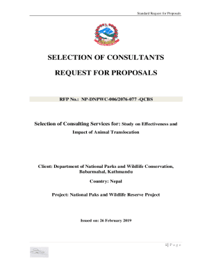 Fillable Online Deliverables DB Request for Proposal (RFP) Documents ...