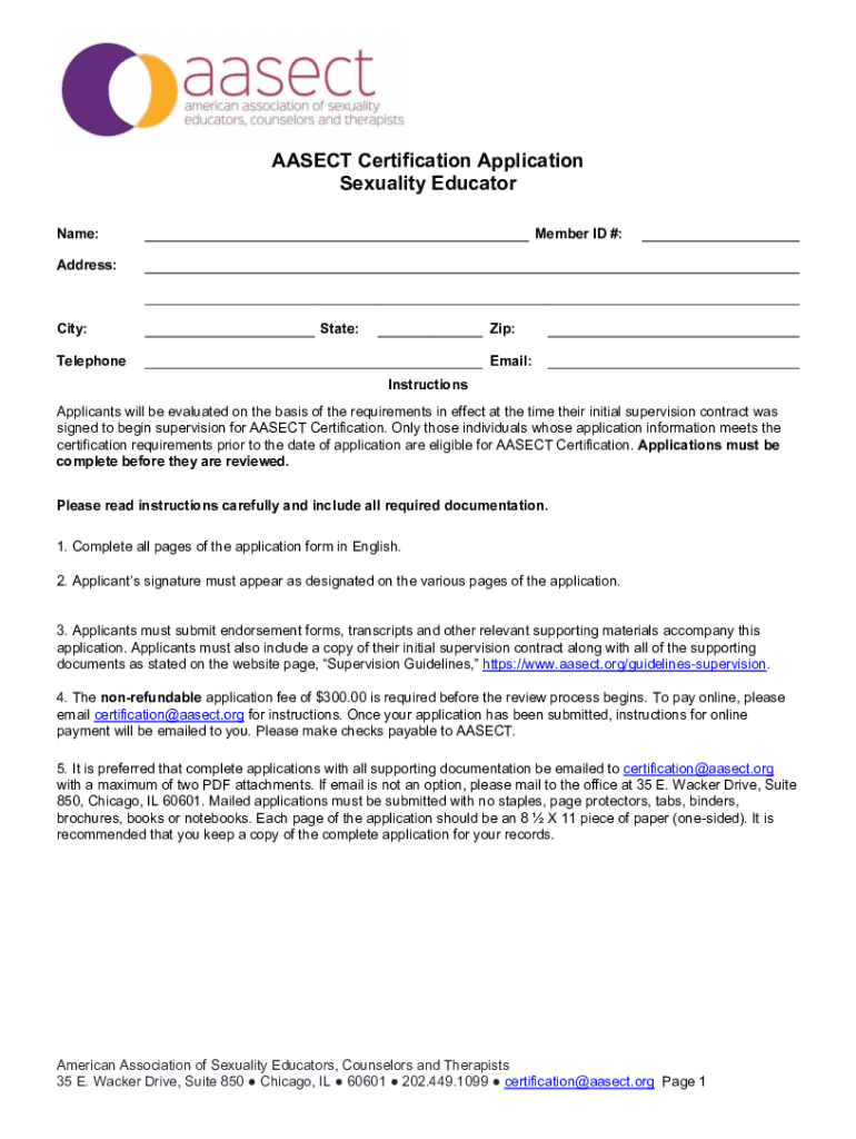 Fillable Online Distinguishing Sexuality Educators, Counselors ...