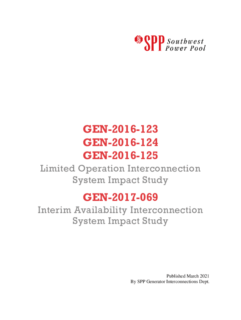 Fillable Online Generator Interconnection Active Request Listing - OpsPortal Fax Email Print ...