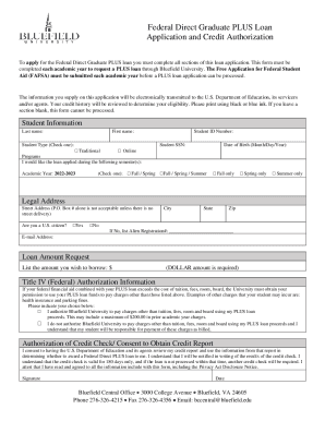 Fillable Online 2223 Federal Direct Graduate PLUS Loan Application ...