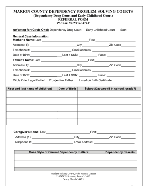 Fillable Online marion county superior court 23 problem solving courts ...