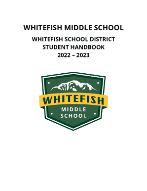Fillable Online wms wsd44 Home - Parent Resources - Whitefish Middle ...