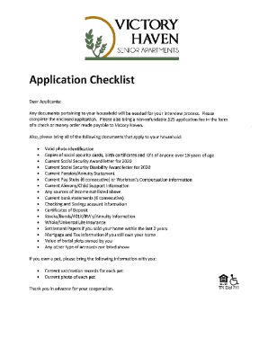 Fillable Online resident selection criteria - tax credit model Fax Email Print - pdfFiller