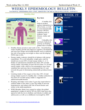 Fillable Online COVID-19 Weekly Epidemiological Update Fax Email Print ...