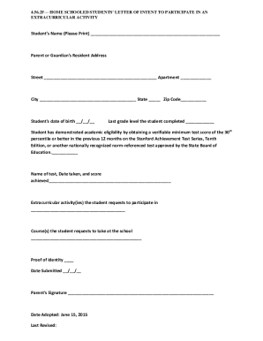 Fillable Online Student's Name (Please Print) - AWS Fax Email Print ...