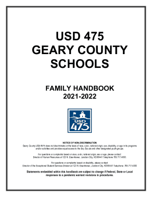 Fillable Online It's Back-To-School Time for Fort Riley and USD 475 ...