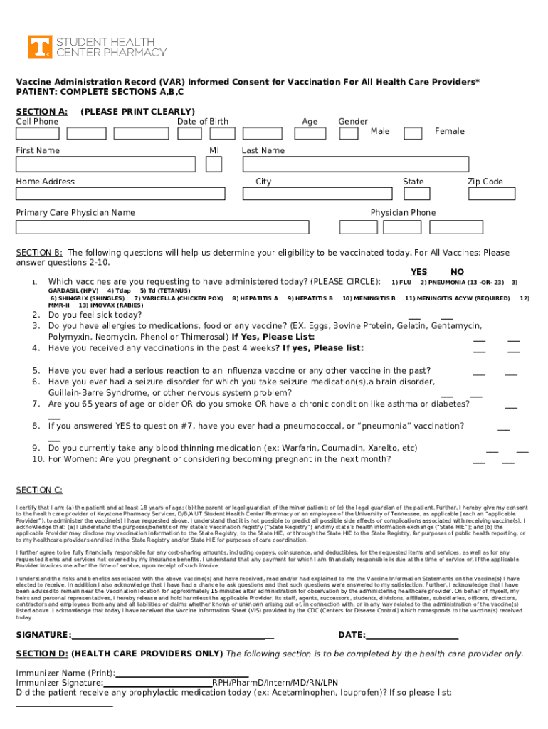 Flu Vaccination - consent, record keeping and data ... - PSNC ...