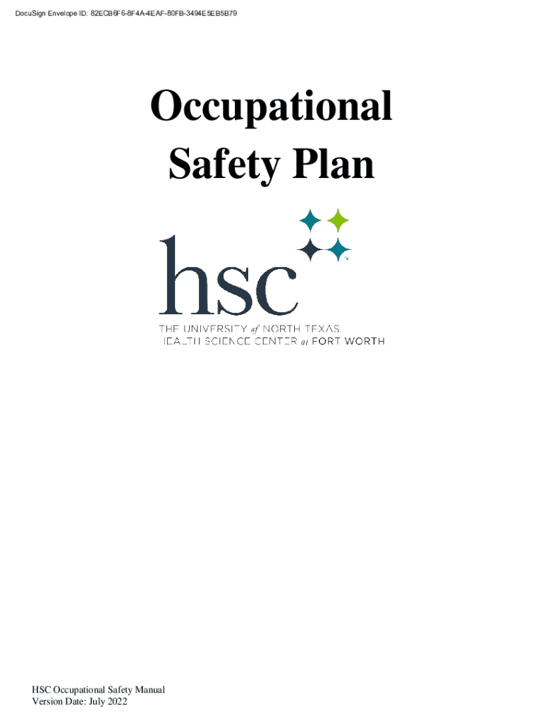 Fillable Online Occupational Safety Plan Fax Email Print - pdfFiller