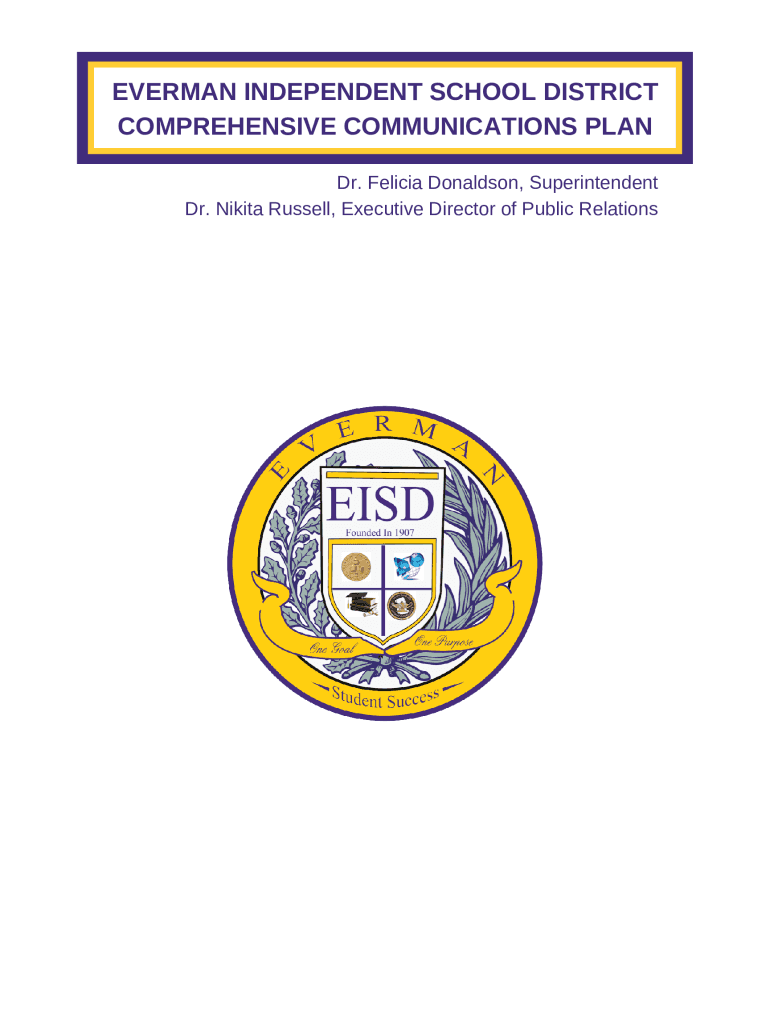 Fillable Online EVERMAN INDEPENDENT SCHOOL DISTRICT ... Fax Email Print ...