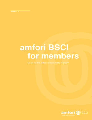 Fillable Online amfori BSCI Guide. Guide for the amfori sustainability ...