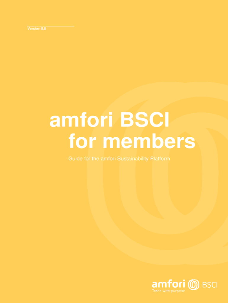 Fillable Online amfori BSCI Guide. Guide for the amfori sustainability ...