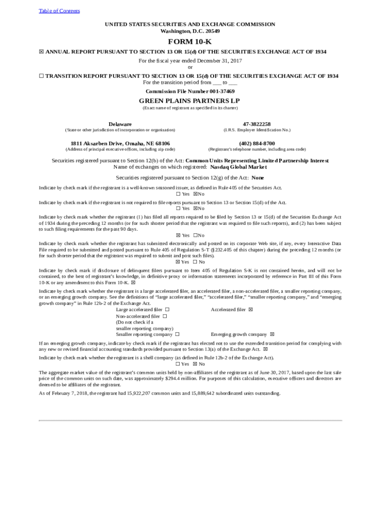 Fillable Online Securities registered pursuant to Section 12(b) of the Act: Common Units ...