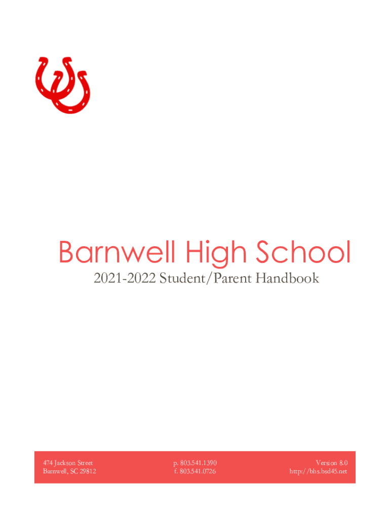 Fillable Online Barnwell High School - Home Fax Email Print - pdfFiller