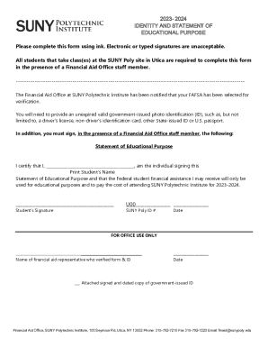Fillable Online 2023-2024 Verification Worksheet Federal Student Aid ... Fax Email Print - pdfFiller