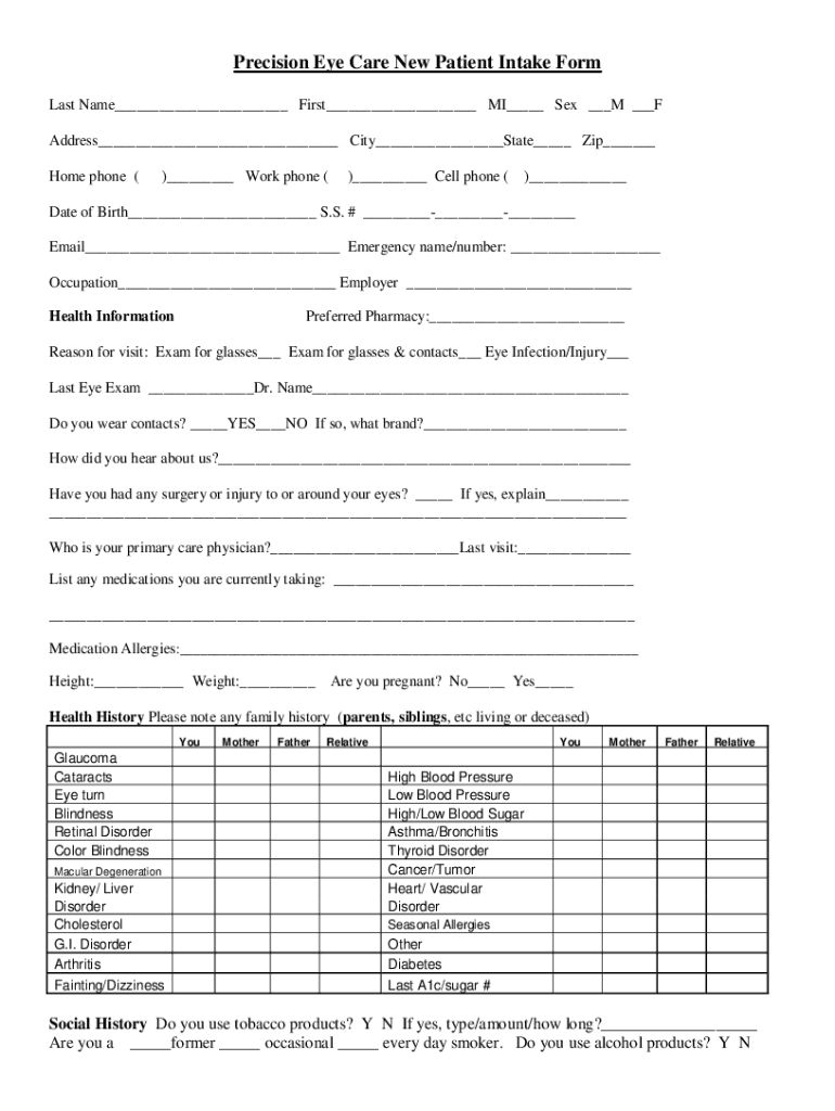 Fillable Online Payment for the doctor is required at time of service ...