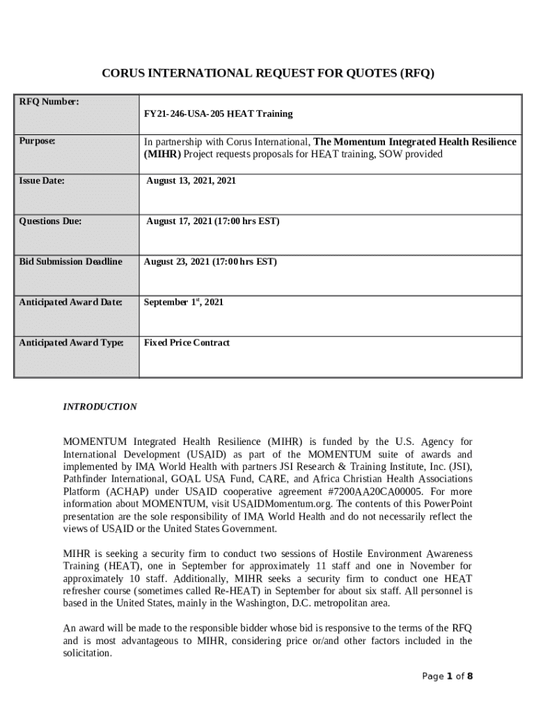 George Sanad Hanna - Project Director, Momentum Round 1 Doc Template | pdfFiller