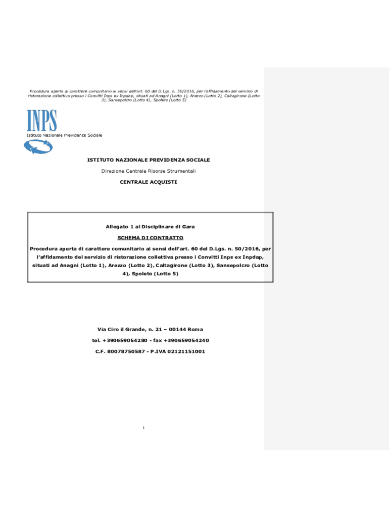 Fillable Online 5 Dichiarazione integrativa del Concorrente al DGUE ...