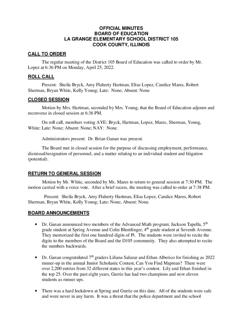 Fillable Online Present: Sheila Bryck, Amy Flaherty Hartman, Elias ...