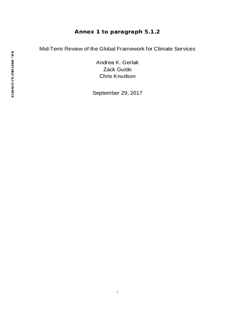 Zack Guido The University of ArizonaUA - ResearchGate - gfcs wmo Doc ...