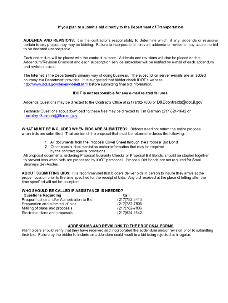 Fillable Online Advertisement and Award Manual - wsdot - WA.gov Fax Email Print - pdfFiller