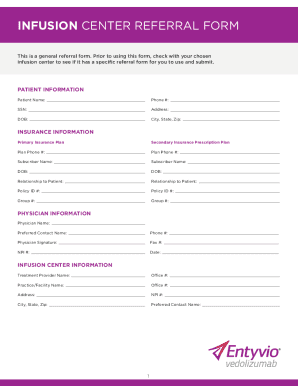Fillable Online This is a general referral form Fax Email Print - pdfFiller