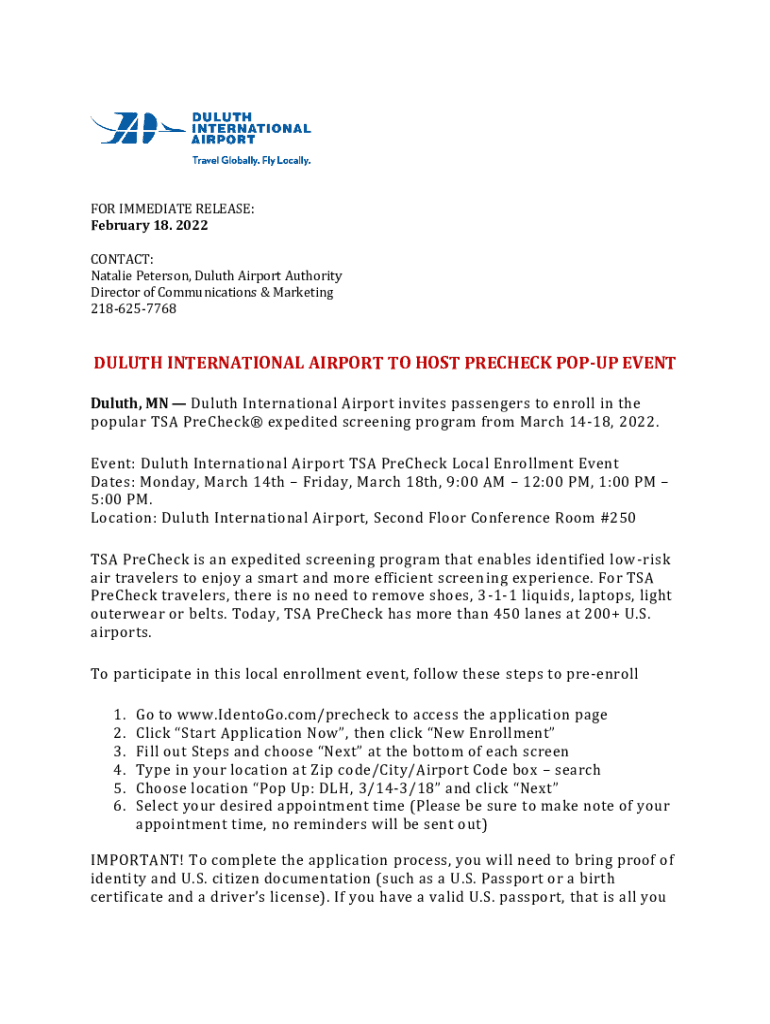 Fillable Online New Landline Bus Service to Connect Duluth and MSP ...