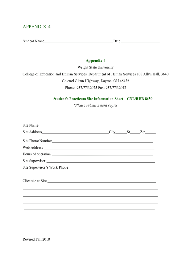 Fillable Online Practicum Manual Final.docx Fax Email Print - pdfFiller