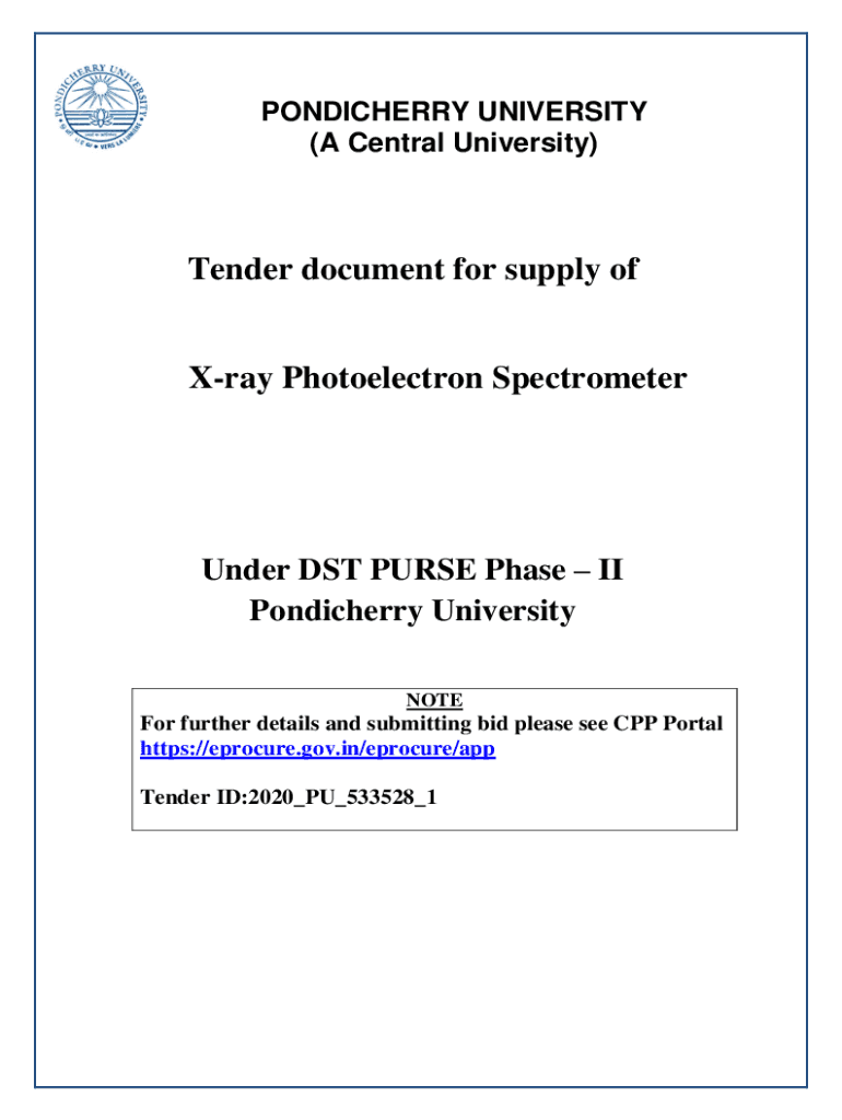 Fillable Online for supply of laboratory instruments and equipments for ... Fax Email Print ...