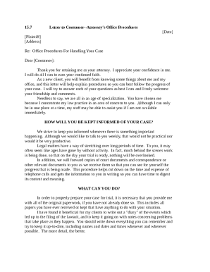 Fillable Online library nclc Thank You Letter To Your Attorney (Samples ...