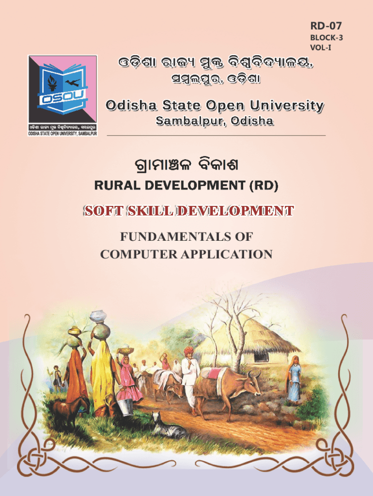 Fillable Online Soft Skill Development - Fundamentals of Computer Application Fax Email Print ...