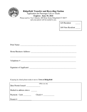 Fillable Online Mail in Transfer Permit Application Fax Email Print ...