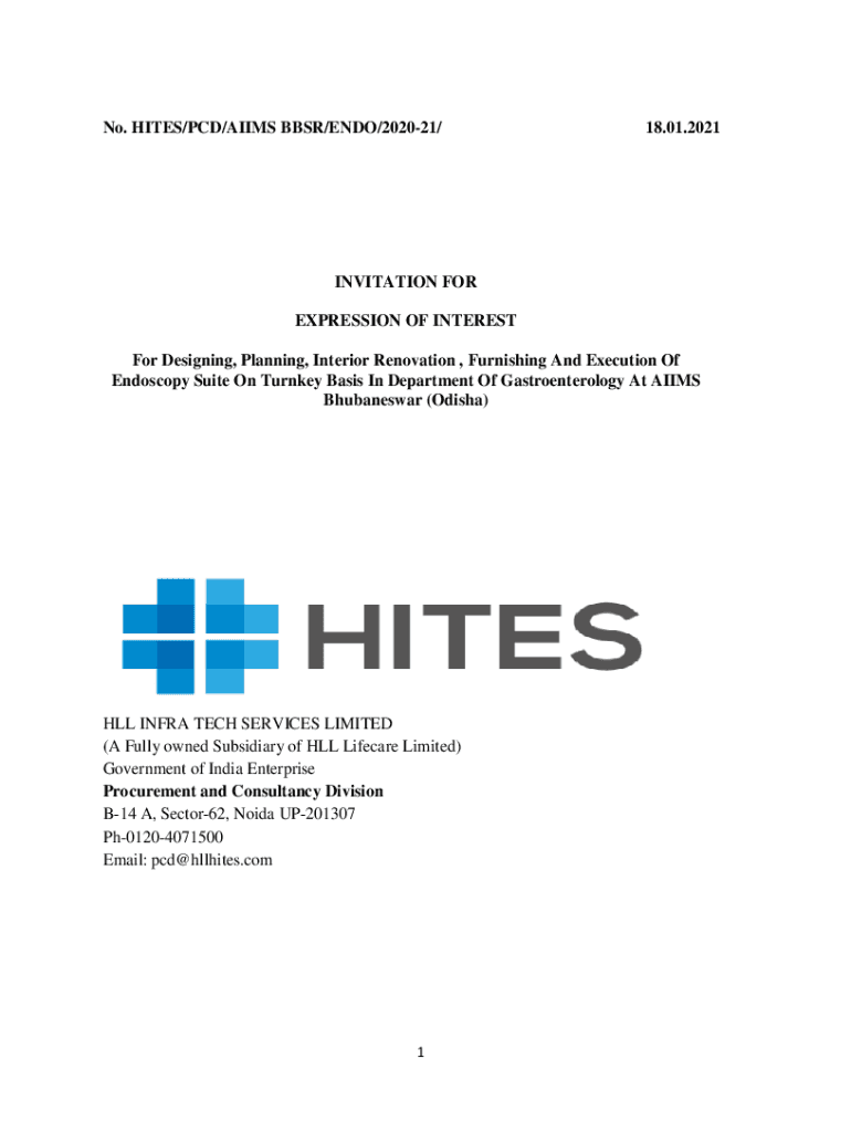 Fillable Online For Designing, Planning, Interior Renovation , Furnishing And Execution Of Fax ...