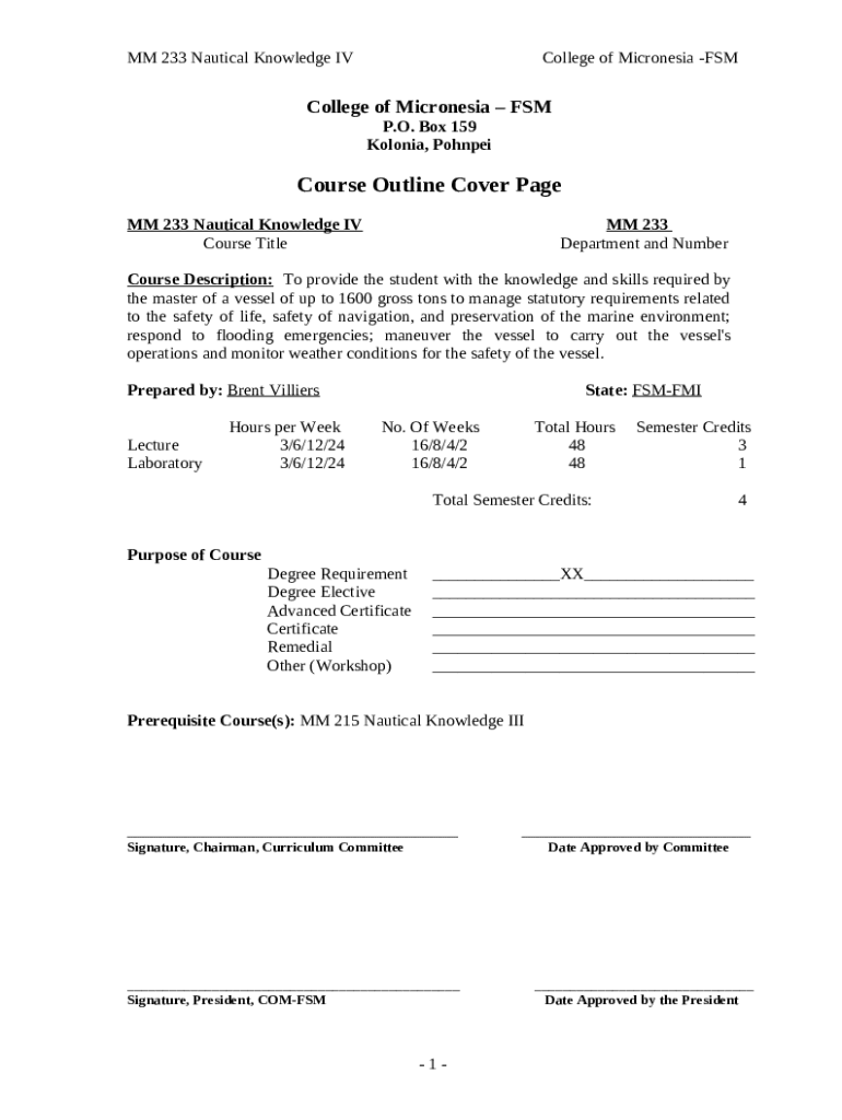 Pohnpei College of Micronesia - PEACESAT Doc Template | pdfFiller