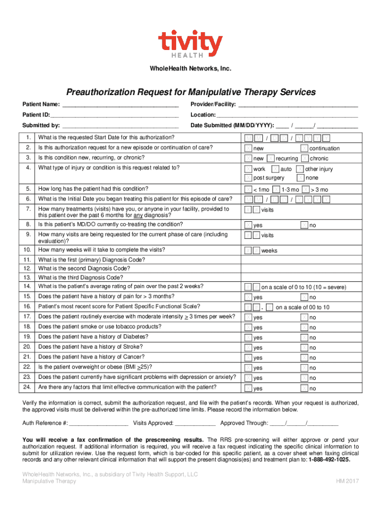 Fillable Online UM Department Request Form - Highmark - WholeHealthPro ...