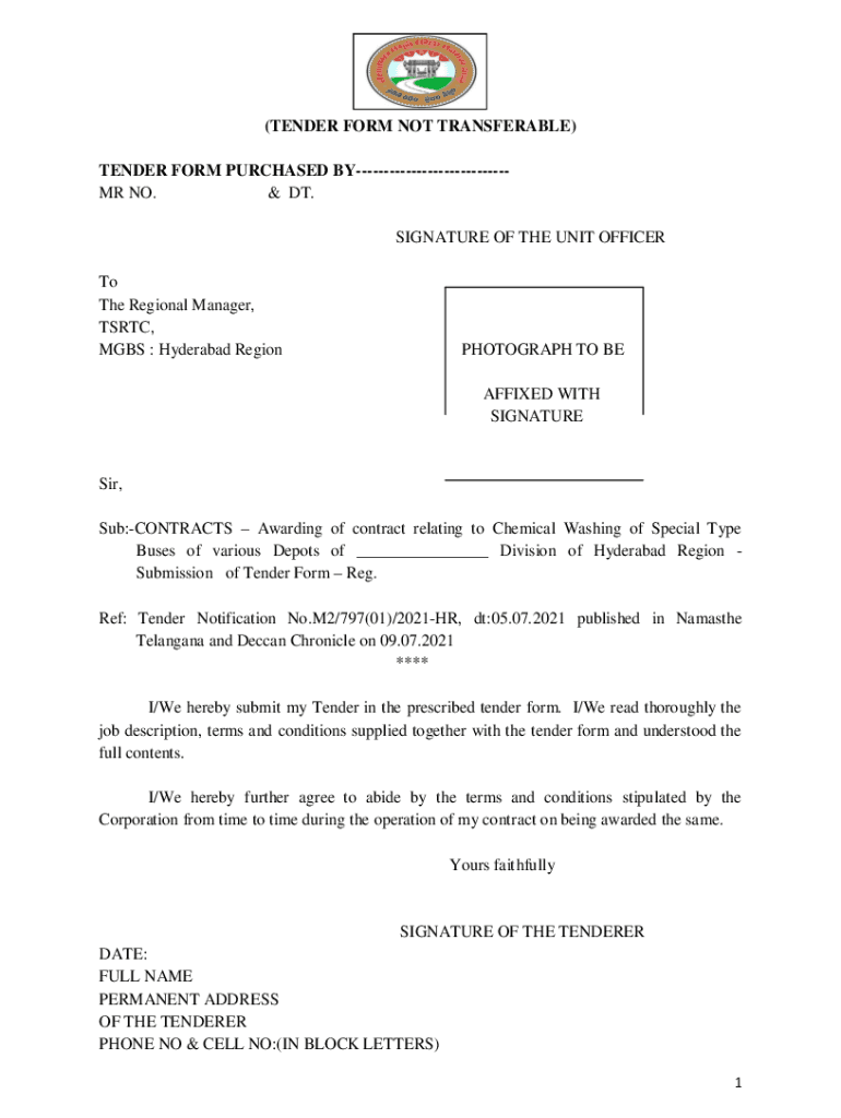 Fillable Online TENDER OFFER REGISTRATION STATEMENT Fax Email Print ...