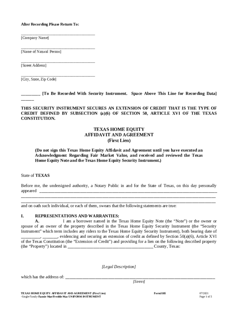 After Recording Please Return To: Doc Template | pdfFiller