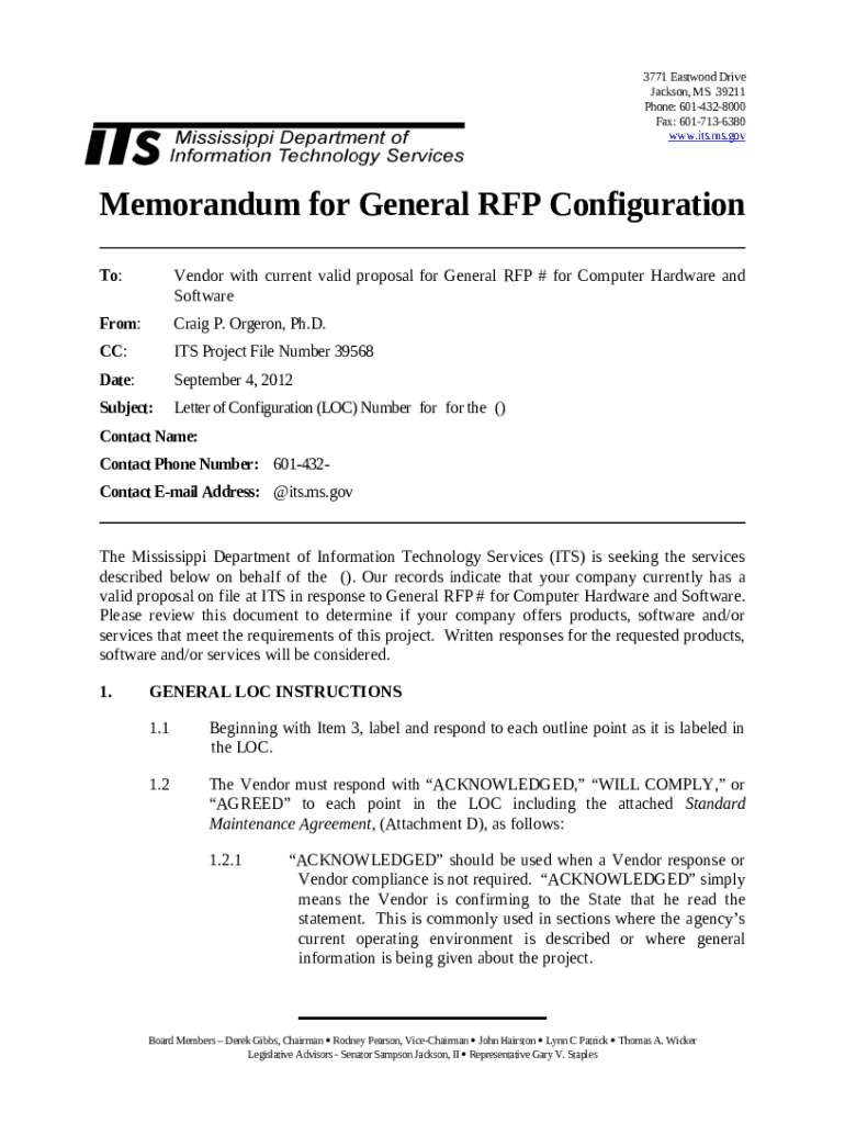 Request for Proposal (RFP) For Establishment of Integrated ... Doc ...