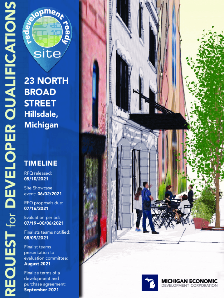 Fillable Online REQUEST FOR PROPOSALS AND DEVELOPER ... - Townnews Fax Email Print - pdfFiller