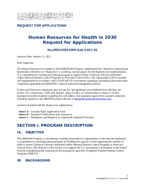 Request for Applications (RFA) Template for Cooperative Agreement Doc ...