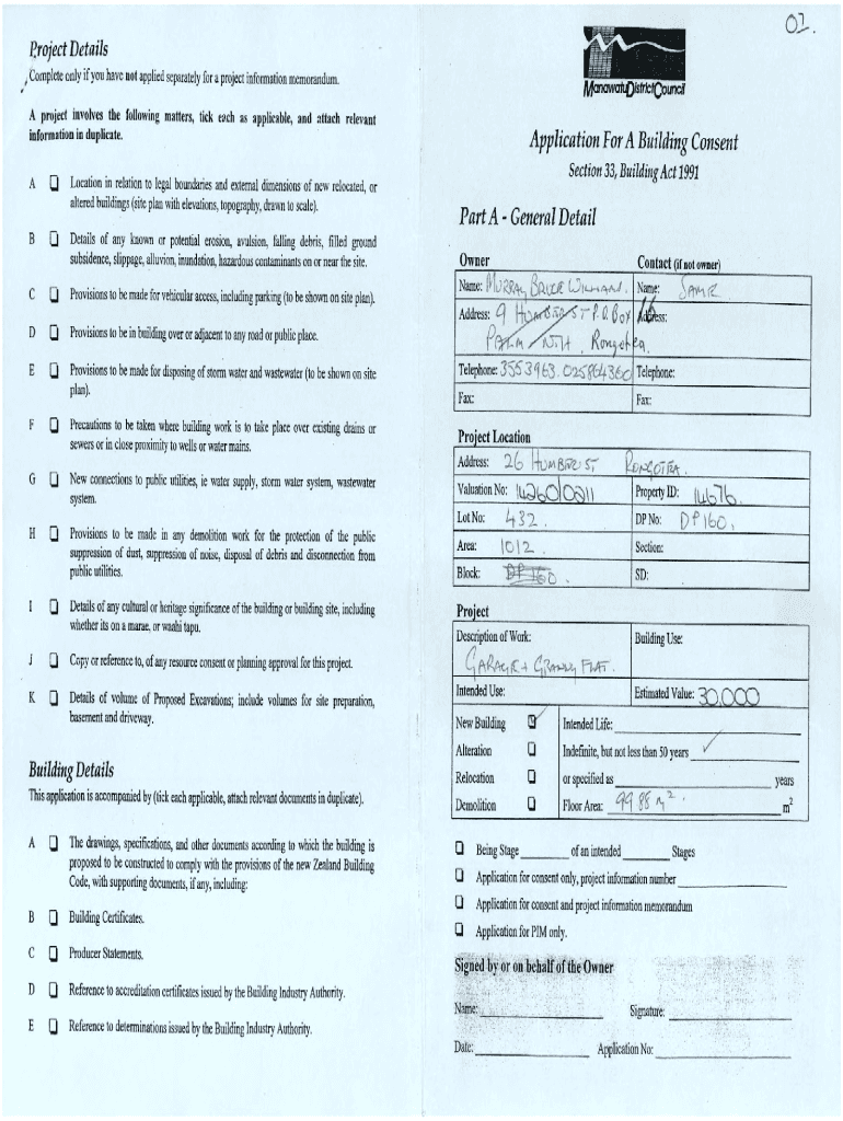 Fillable Online Request a project information memorandum (PIM) Fax Email Print - pdfFiller