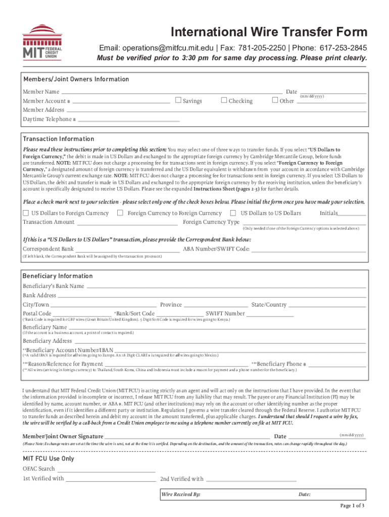 Fillable Online DOMESTIC WIRE TRANSFER AUTHORIZATION REQUEST Fax Email ...