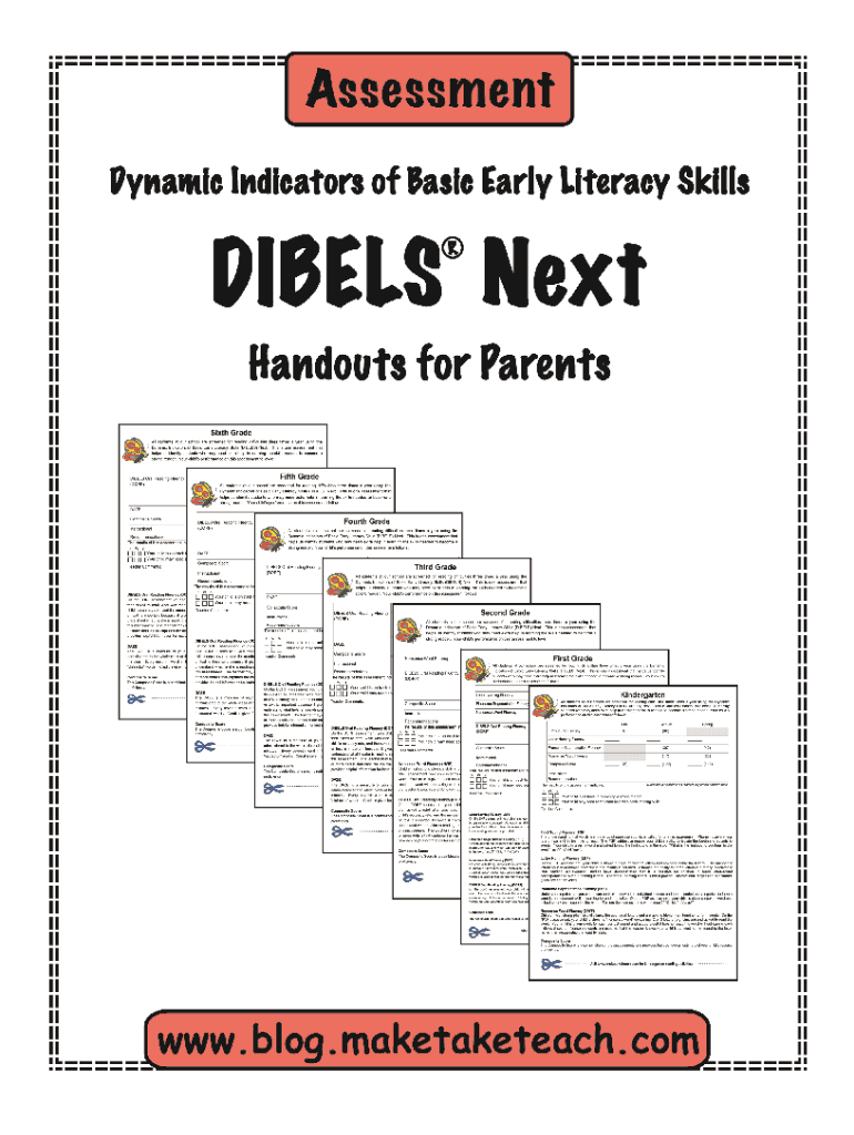 Dibels Assessment Pdf - Fill Online, Printable, Fillable, Blank | pdfFiller