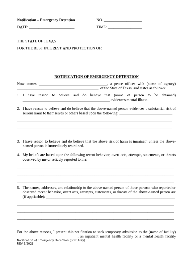 The Role of the Texas Magistrate in Mental Health Issues Doc Template ...