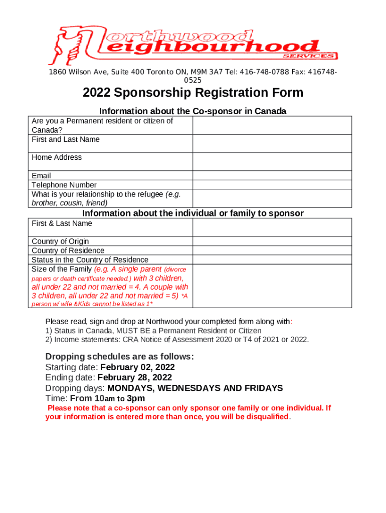 Sponsor your spouse, partner or child: about the process Doc Template | pdfFiller