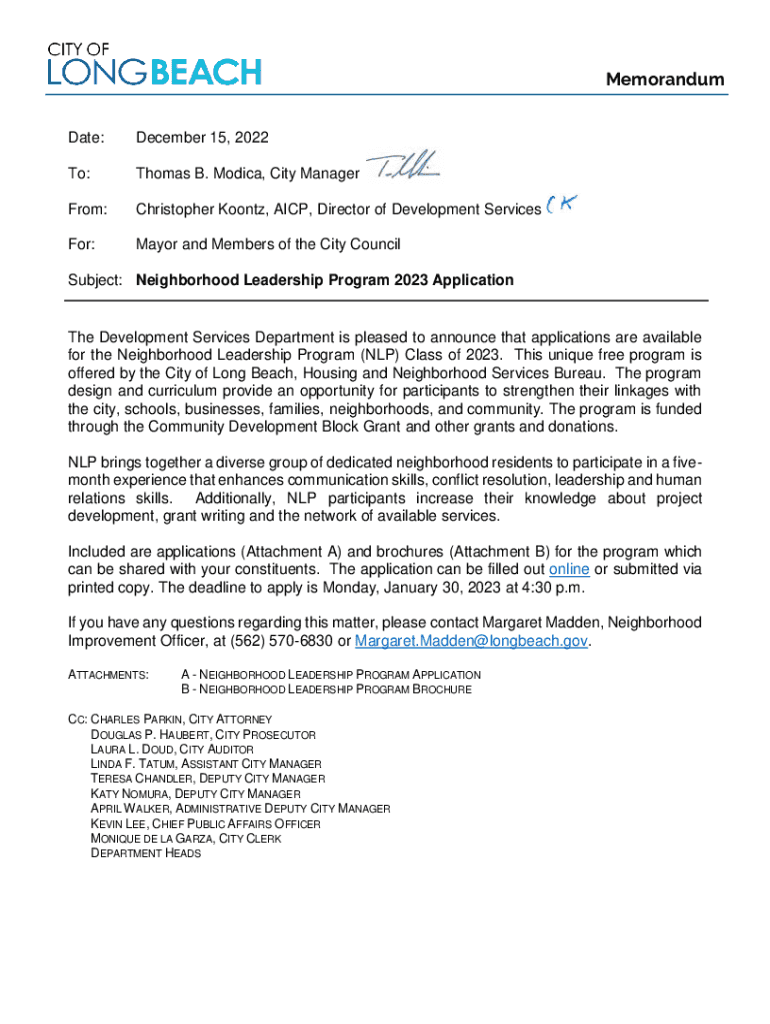 Fillable Online City Council Names Thomas B. Modica as City Manager Fax ...