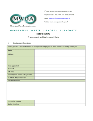 Fillable Online MWDA APPLICATION FORM - MAIN FORM JULY2014 Fax Email ...